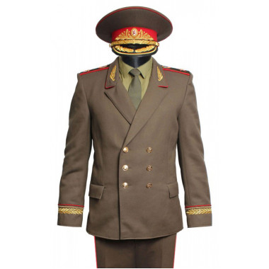 Soviet army MARSHAL's PARADE uniform with hat and epaulets M 45