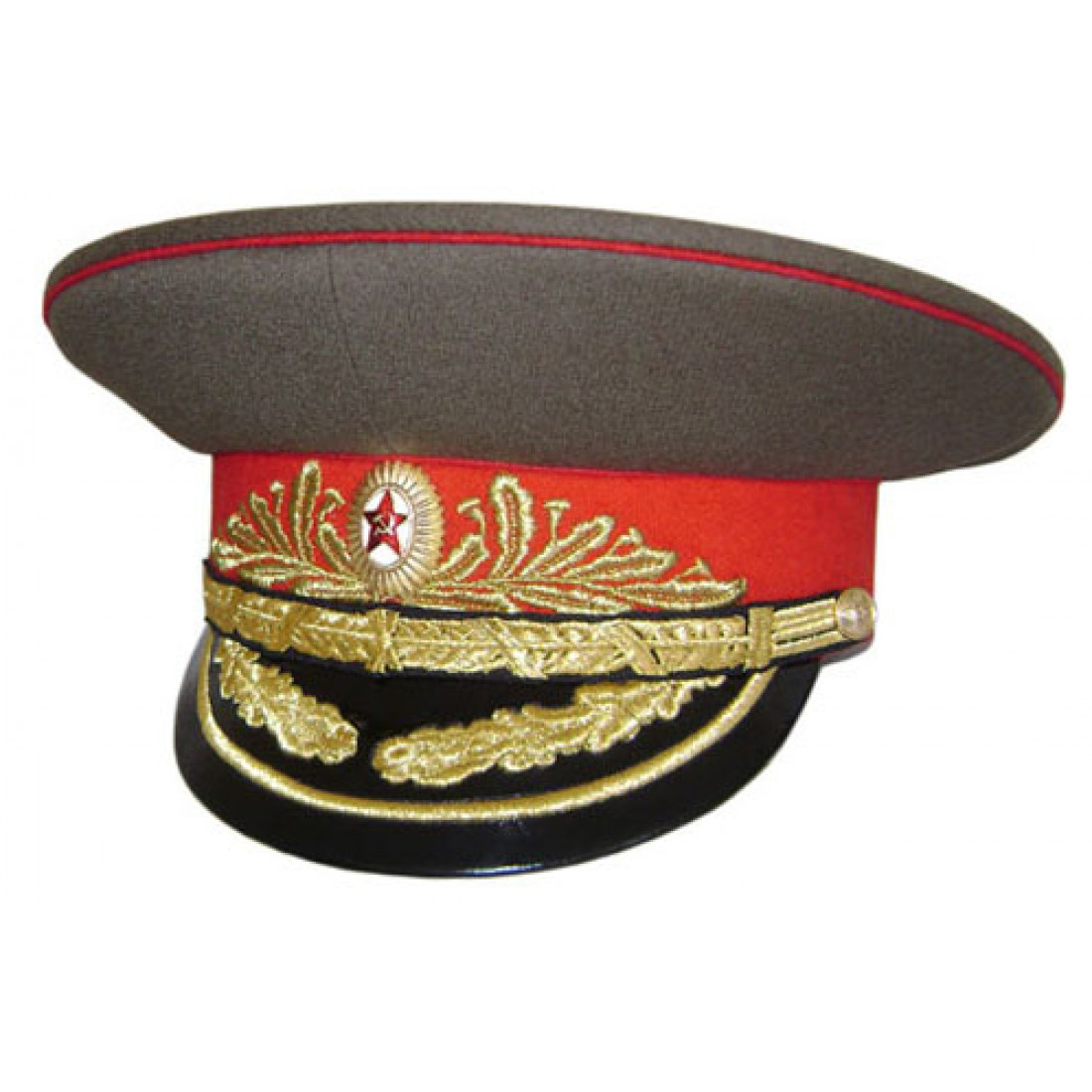 Military soviet army field marshall visor hat cap - MARSHAL B1