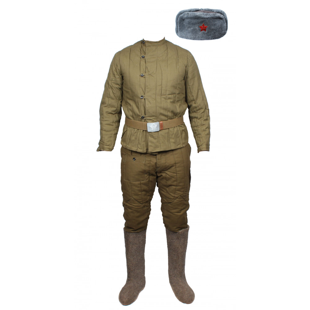 Soviet wwii / russian army military uniform - telogreika, fufaika ...