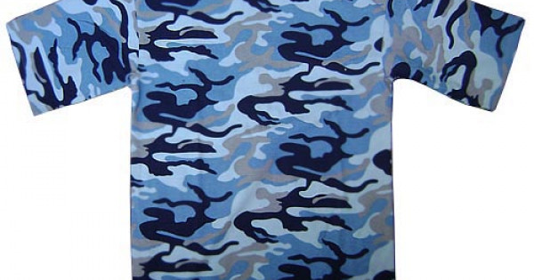 Special tactical blue camo t-shirt - SovietMilitaryStuff.com