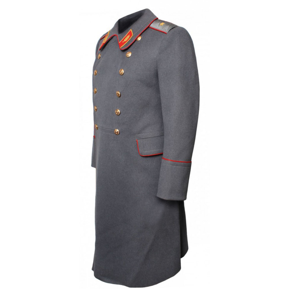 Soviet military parade general overcoat