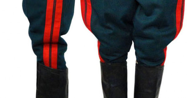 Soviet red army general pants / military parade galife trousers