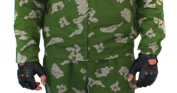 Airsoft "klm" sniper tactical camo uniform berezka on zipper "klmk ...