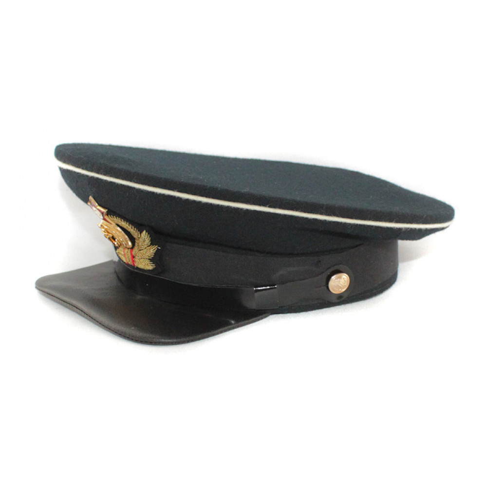 Soviet red army navy officer's visor cap wwii with original cocarde