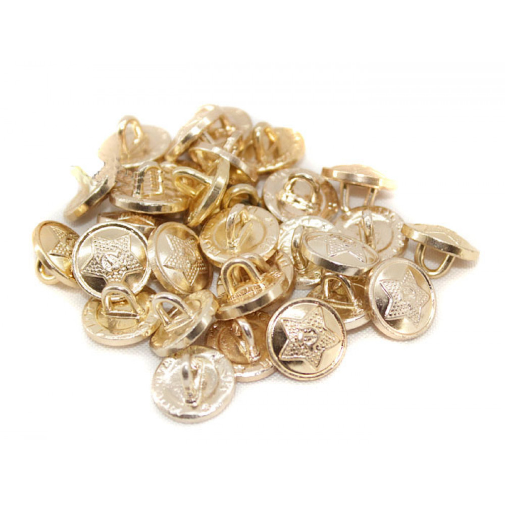 Soviet military / russian army small golden buttons ...