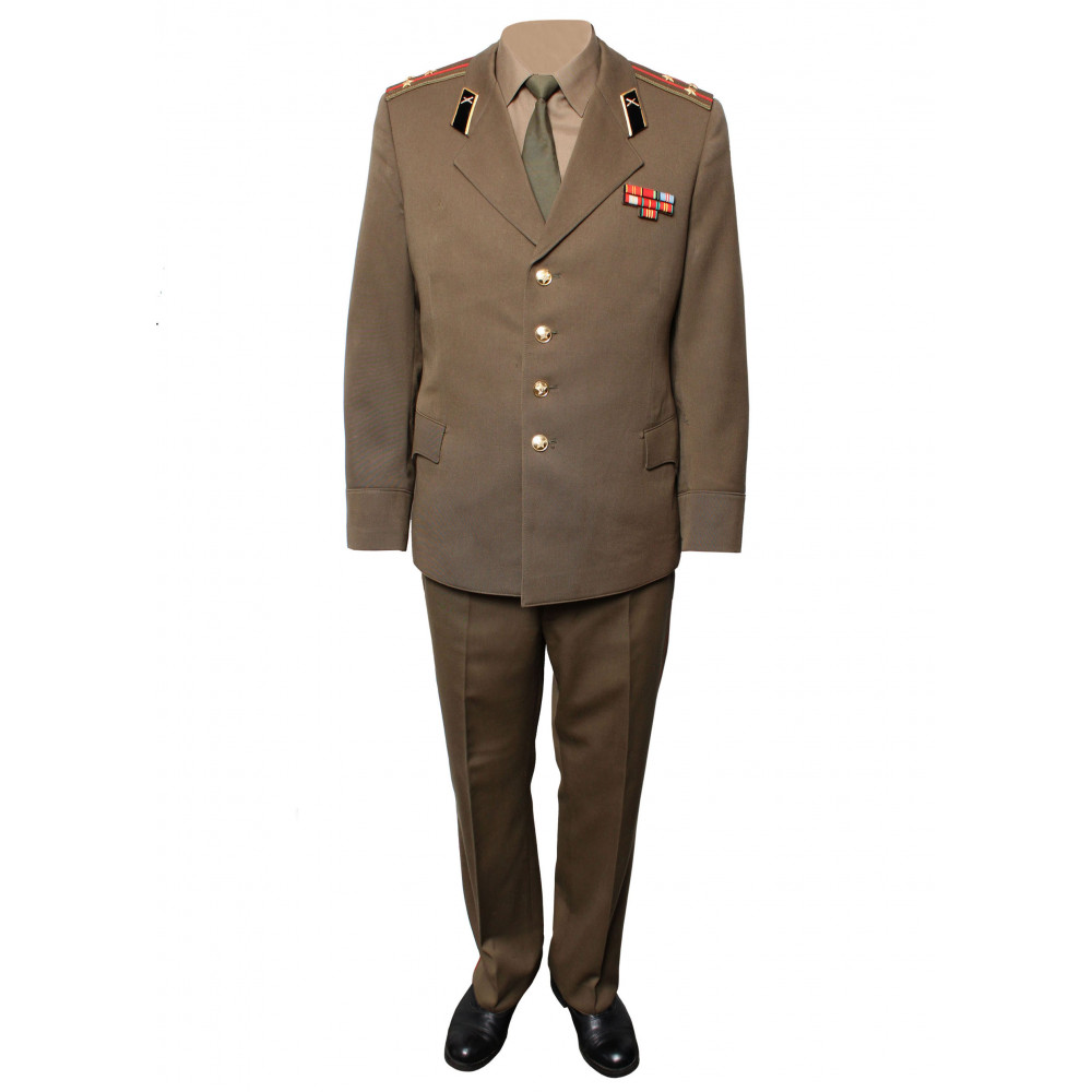 Vintage Soviet Army Officer Everyday Tunic USSR Military