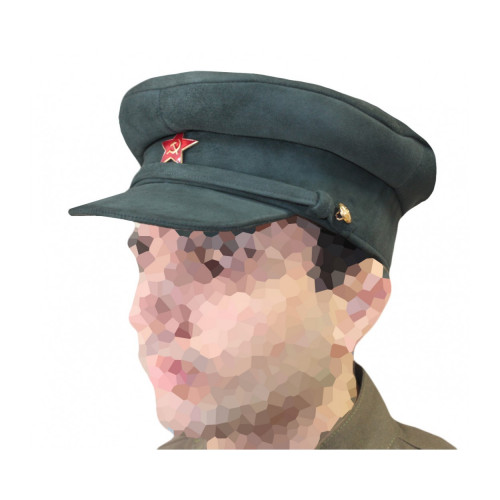 Officer's & Sergeant's Army Hats - Soviet Visor Hat, Russian Military ...