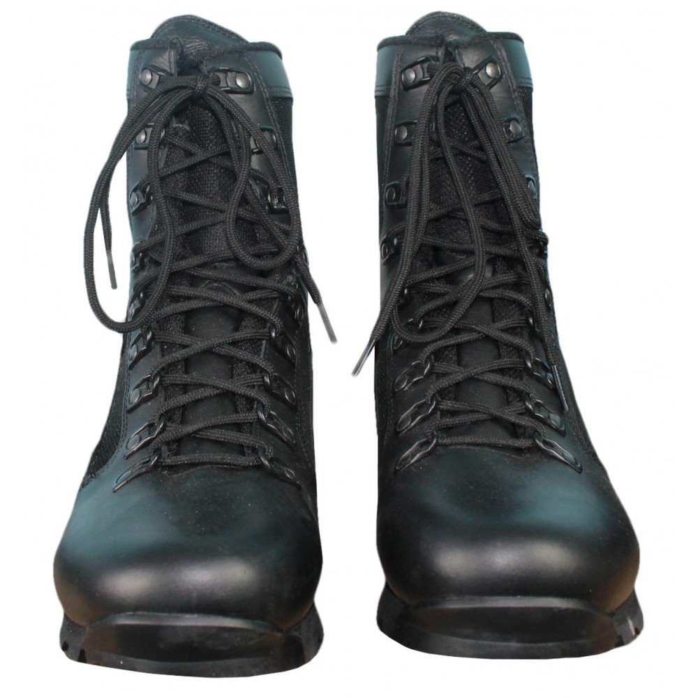 Airsoft Summer Tactical Leather Boots in black color - SM