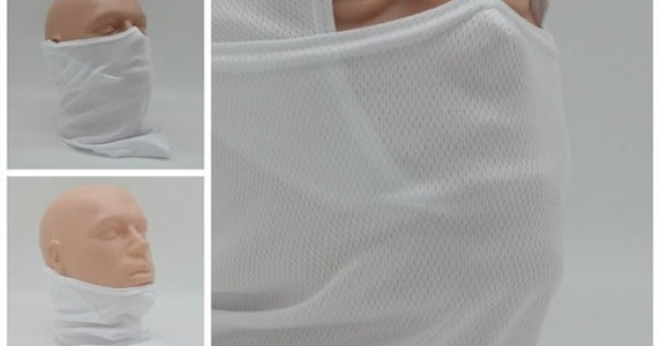 Tactical White winter face mask Balaclava - SM