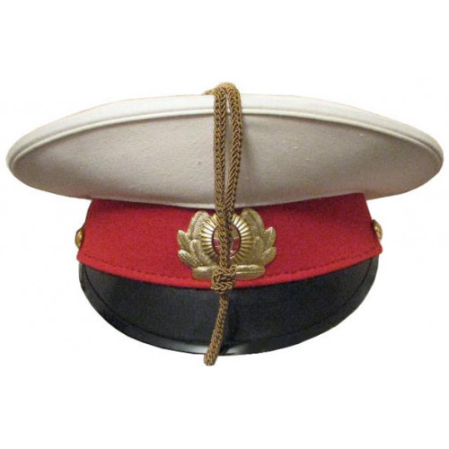 Officer's & Sergeant's Army Hats - Soviet Visor Hat, Russian Military ...