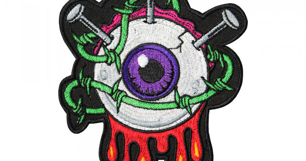 Eye Monster Halloween Sew-on / Iron-on / Velcro Patch