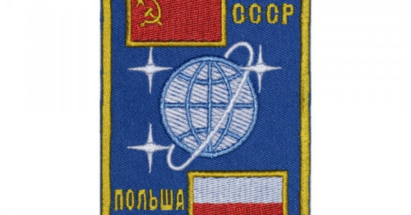 Soviet Space Programme Interkosmos Sew-on Patch Soyuz-30 #4