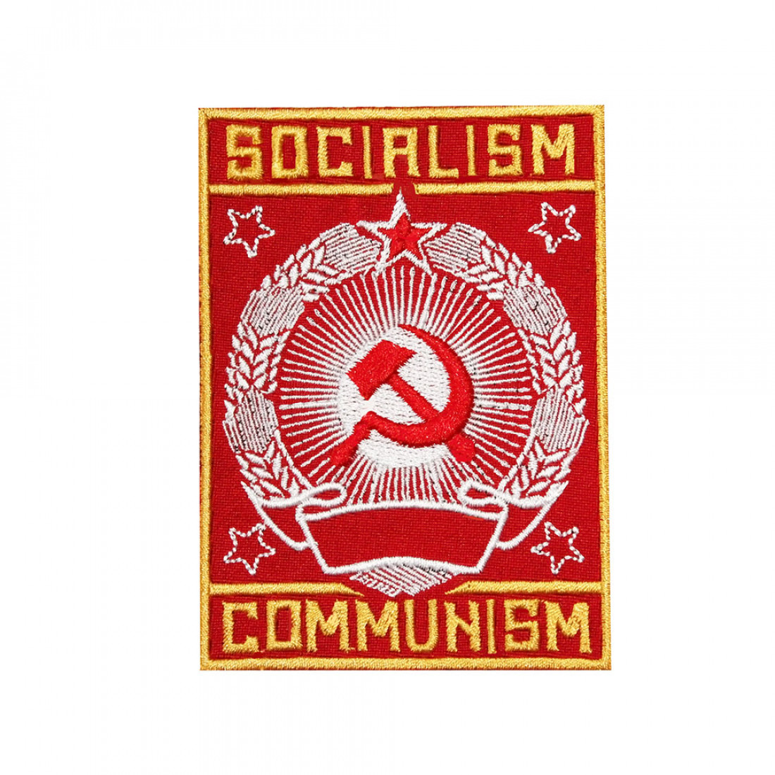 Soviet Union Socialism Embroidered Sew-on / Iron-on / Velcro Patch