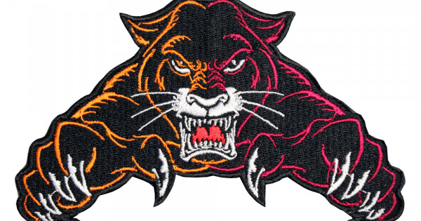 Airsoft Embroidered Tiger Sew-on / Velcro / Iron-on tactical patch for vest