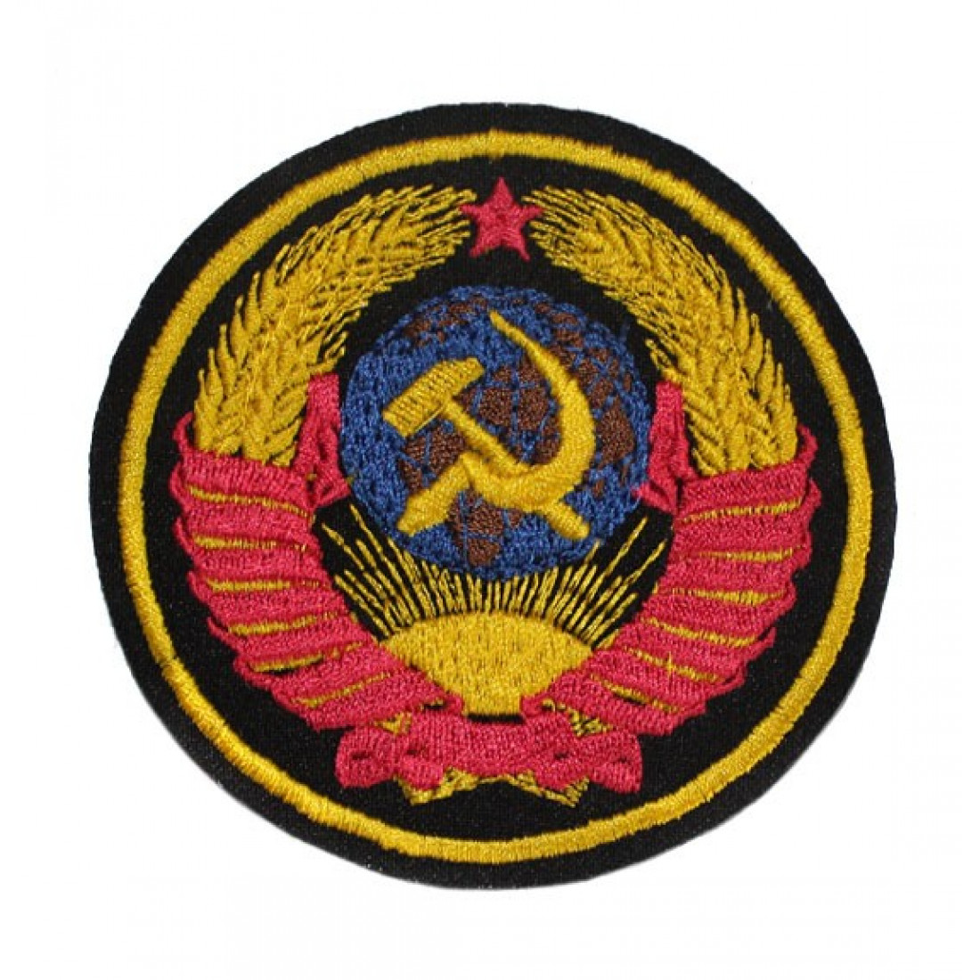 Soviet Arms USSR chevron embroidered sew-on handmade patch