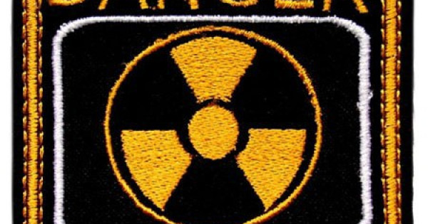 Juego STALKER "Danger Zone" Parche bordado para coser / planchar / velcro