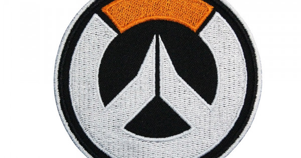 Jeu de tir Overwatch Logo brodé à coudre/fer sur/velcro Patch