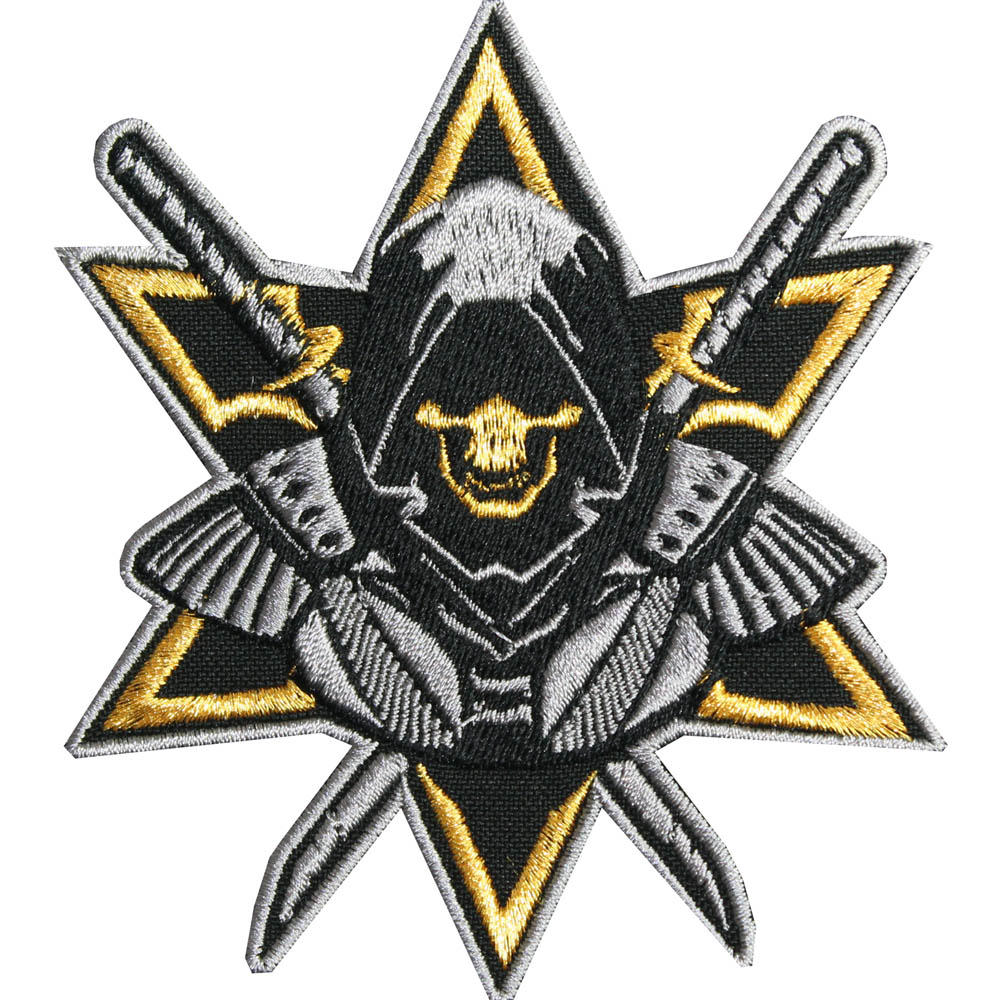 Scorpion Mortal Kombat Embroidery Custom Sleeve Sew-on / Iron-on ...