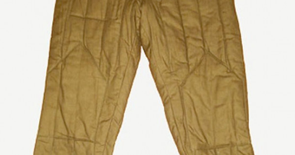 Soviet Army military winter trousers / wadded pants from USSR fufaika ...