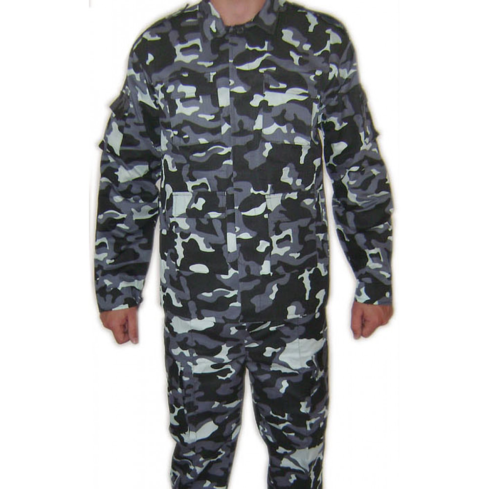 Tactical "Day-Night" camo suit Airsoft jacket and trousers Camouflage ...