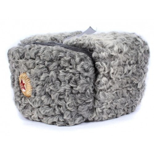Winter Hats - Trapper hat, Soviet Military & Russian Army original fur ...
