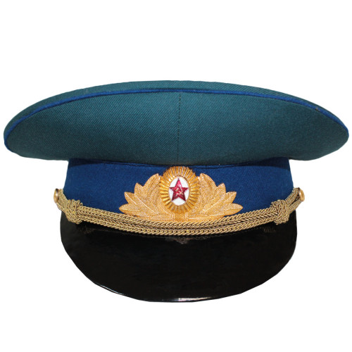 Officer's & Sergeant's Army Hats - Soviet Visor Hat, Russian Military ...