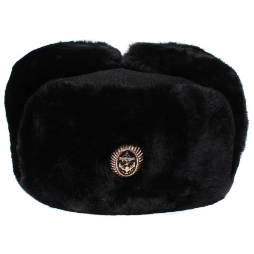 Winter Hats - Trapper hat, Soviet Military & Russian Army original fur ...