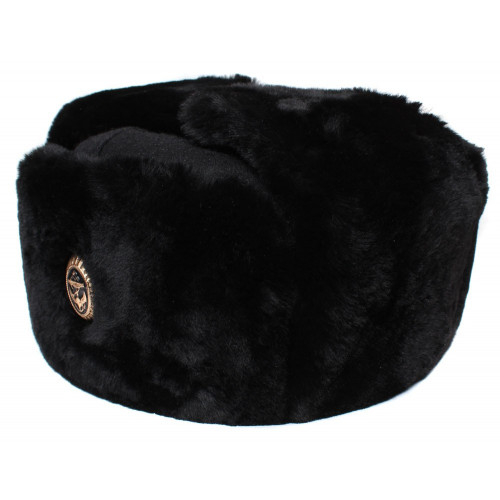 Winter Hats - Trapper hat, Soviet Military & Russian Army original fur ...
