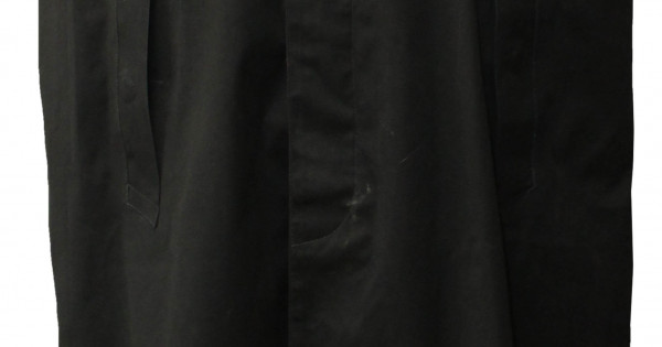 Genuine Red Army Military Cape Russian Masking Black Slicker Rubberized ...