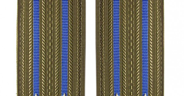 Air Force military Officers shoulder boards