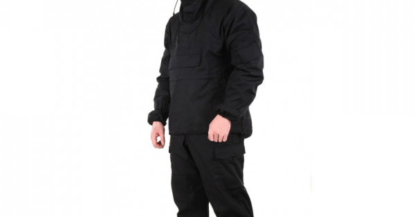 Gorka 4 black airsoft tactical uniform - GORKA 4