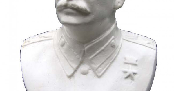 Bust of the Soviet leader Stalin (aka Joseph Vissarionovich Jughashvili)