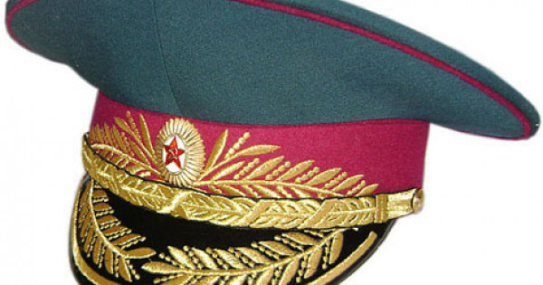 Soviet police general's visor hat - GENERAL B11