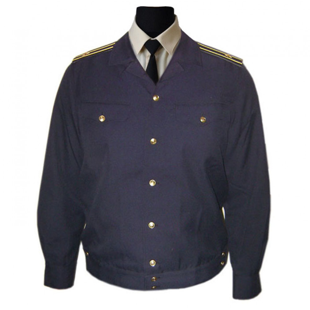 Soviet Officer's blue jacket of Soviet Navy Fleet - SovietMilitaryStuff.com