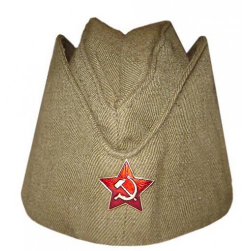 Summer Caps - Soviet Army & Russian Military WWII hats, Pilotka USSR ...
